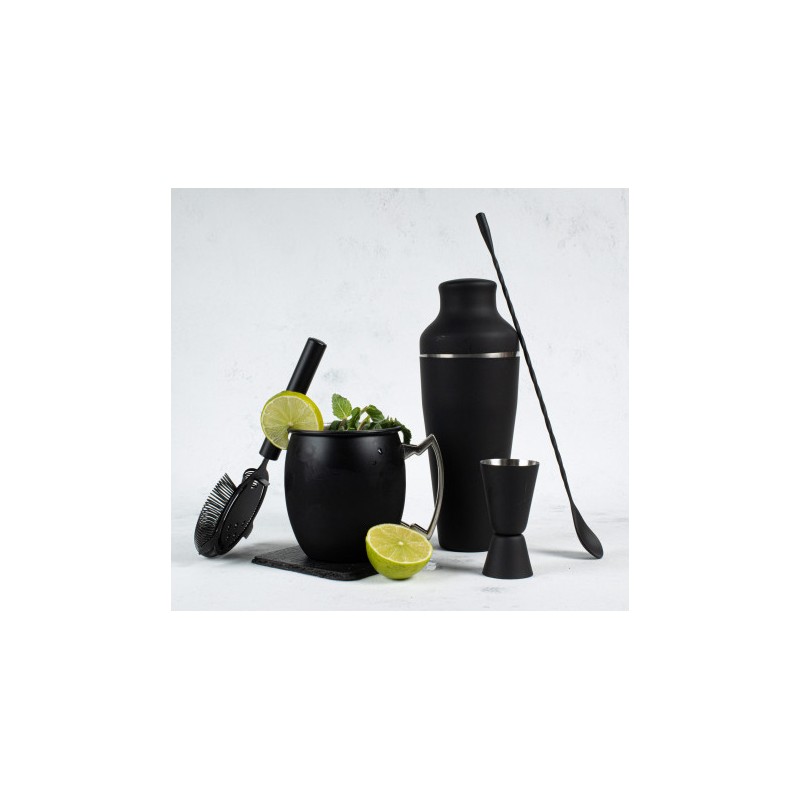 MUG 500 ML NEGRO MATE LISO MOSCOW MULE